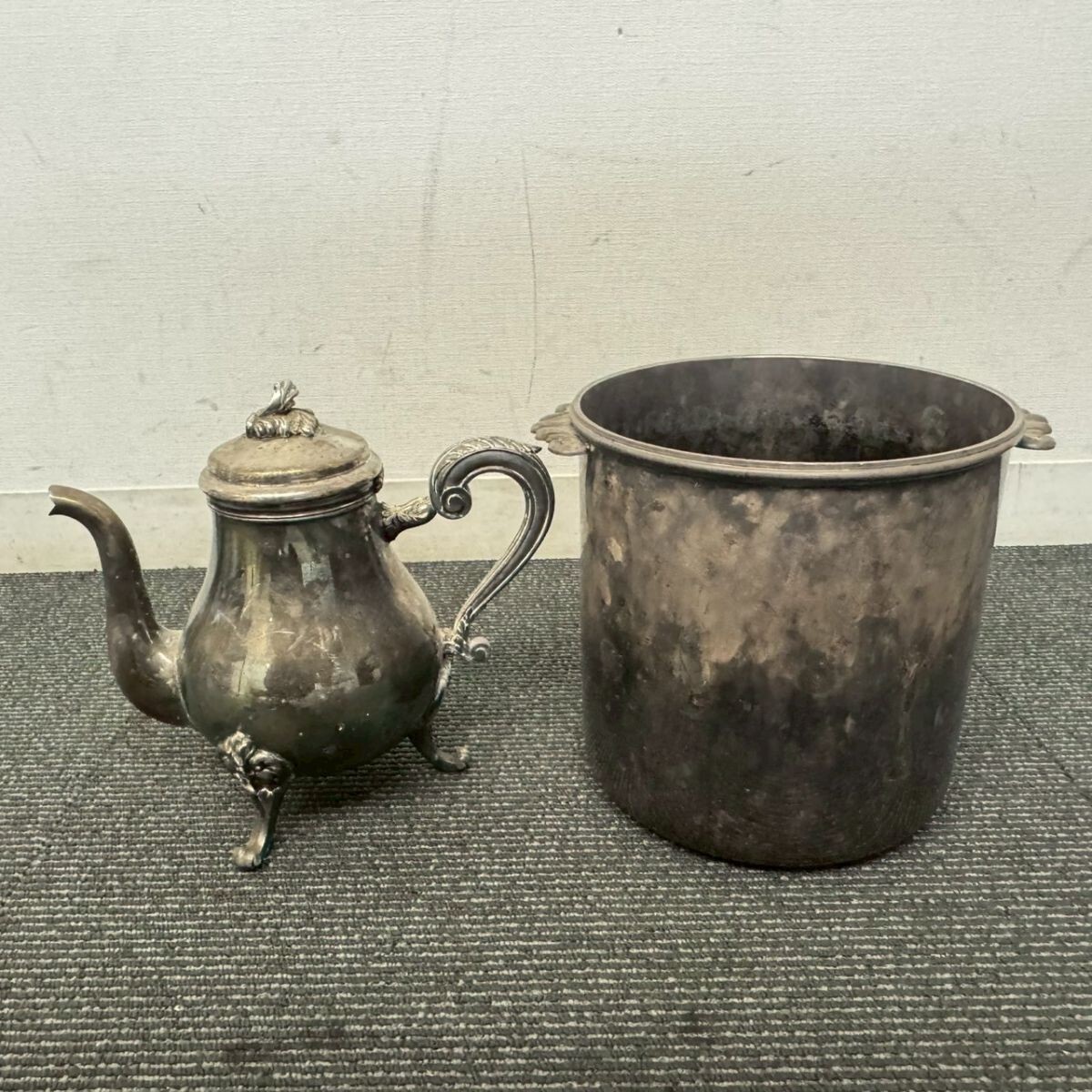 Yahoo!オークション - Q418-K58-1736 CHRISTOFLE/PUIFORCAT 銀製 ヴィ...