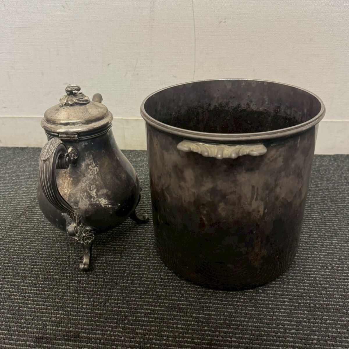 Yahoo!オークション - Q418-K58-1736 CHRISTOFLE/PUIFORCAT 銀製 ヴィ...