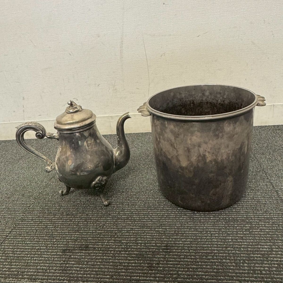 Yahoo!オークション - Q418-K58-1736 CHRISTOFLE/PUIFORCAT 銀製 ヴィ...