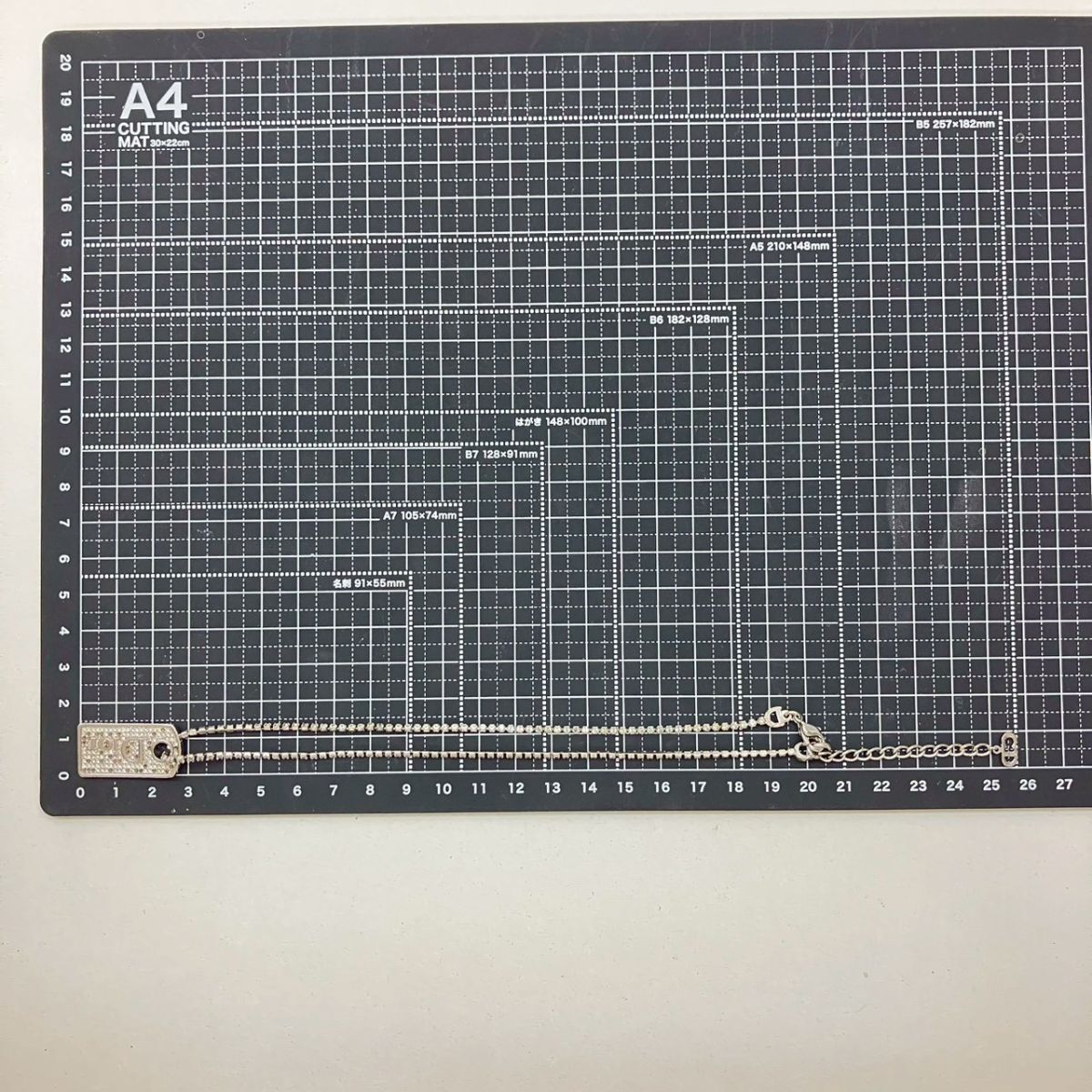 U056-O46-1085 Christian Dior クリスチャンディオール アクセサリー ネックレス ラインストーン シルバーカラー ロゴプレート KA(ネックレス（トップつき）)｜売買 ...