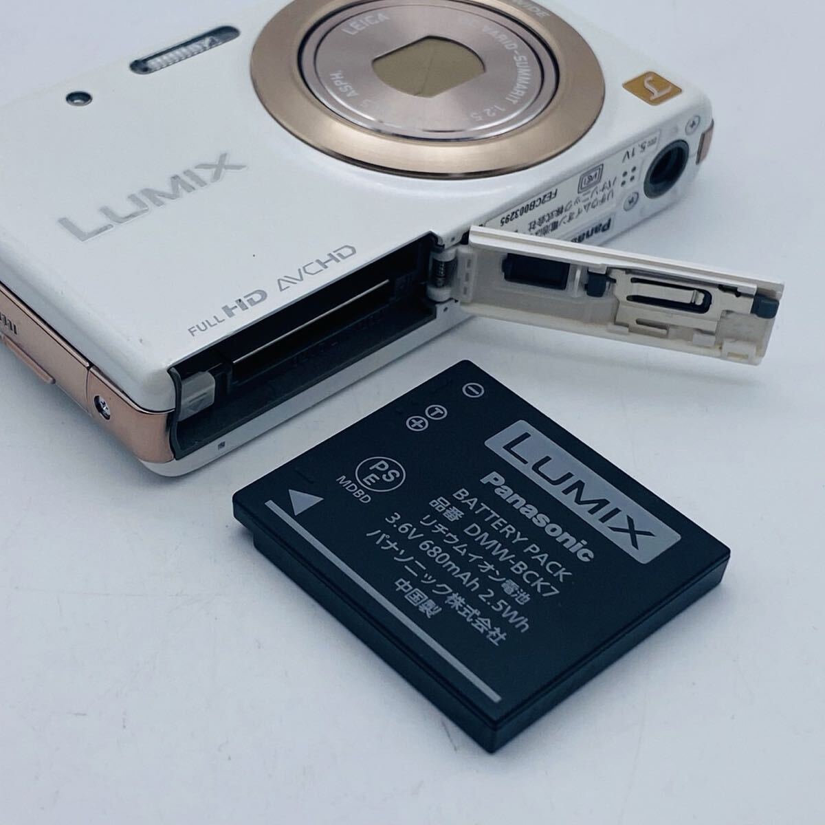 Yahoo!オークション - 美品動作品 Panasonic LUMIX DMC-FX80 パナソニ...