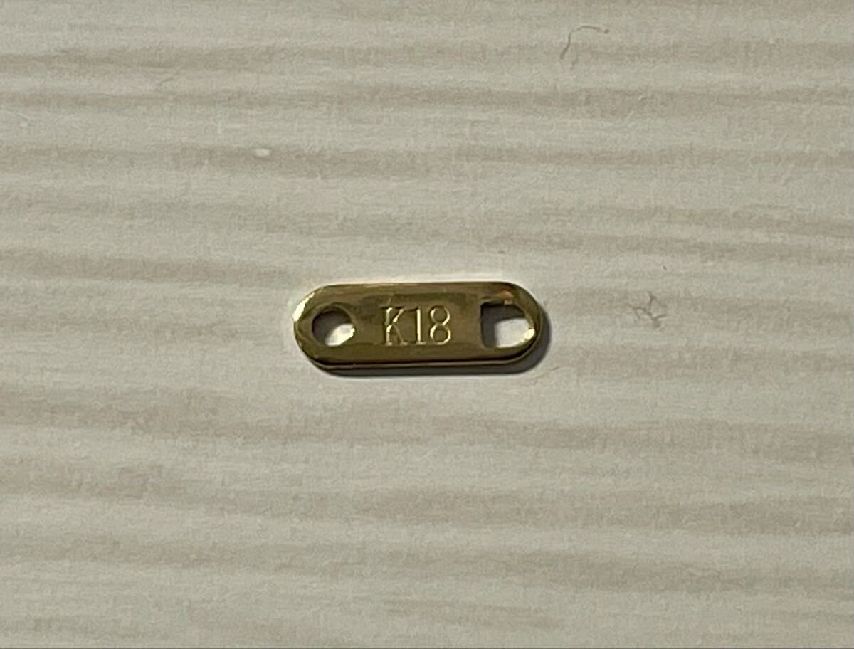 Yahoo!オークション - 【残り僅か】小さなK18 K18タグ 金 ゴールド K18...