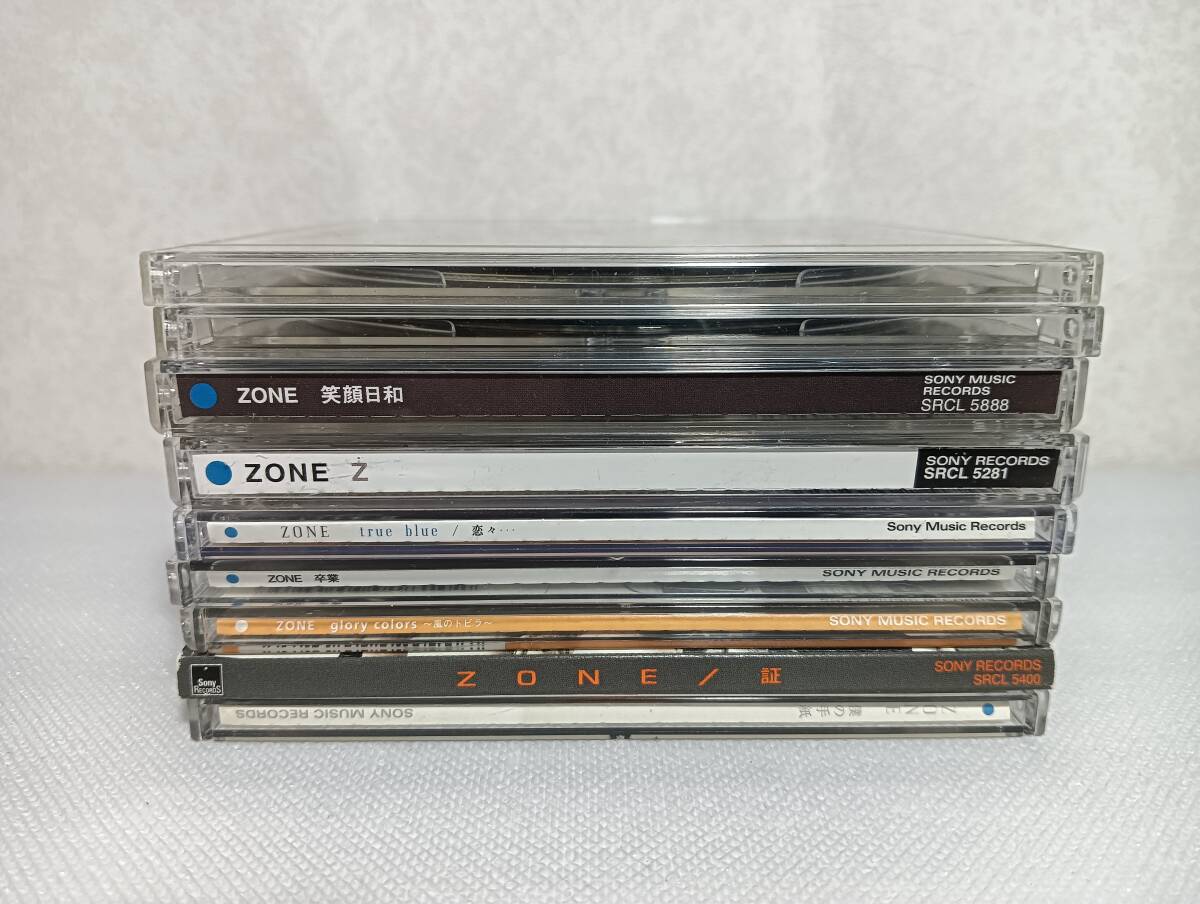 Yahoo!オークション - D004 「CD 9枚」 ZONE 証 僕の手紙 卒業 glory c...