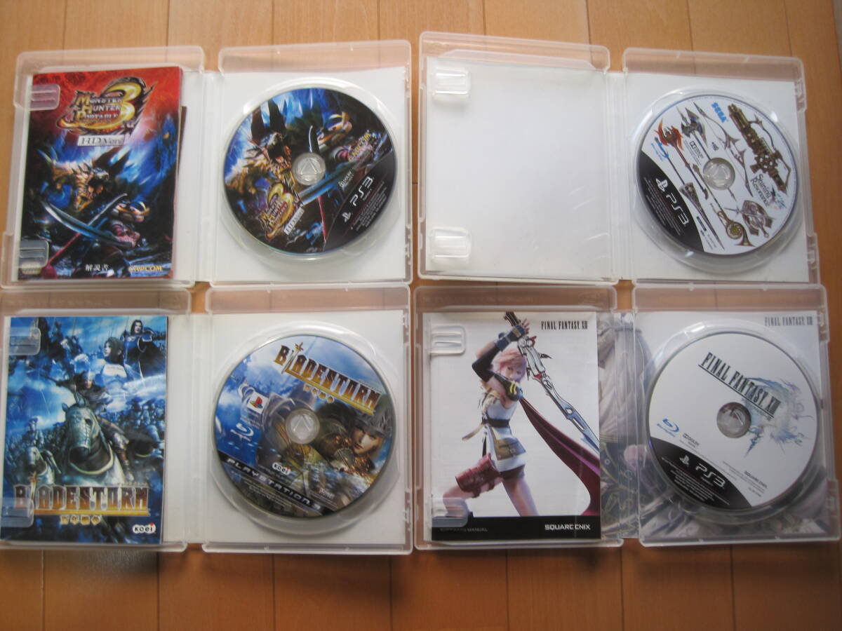 Yahoo!オークション - PS3ソフト4枚セット モンスターハンターポー...