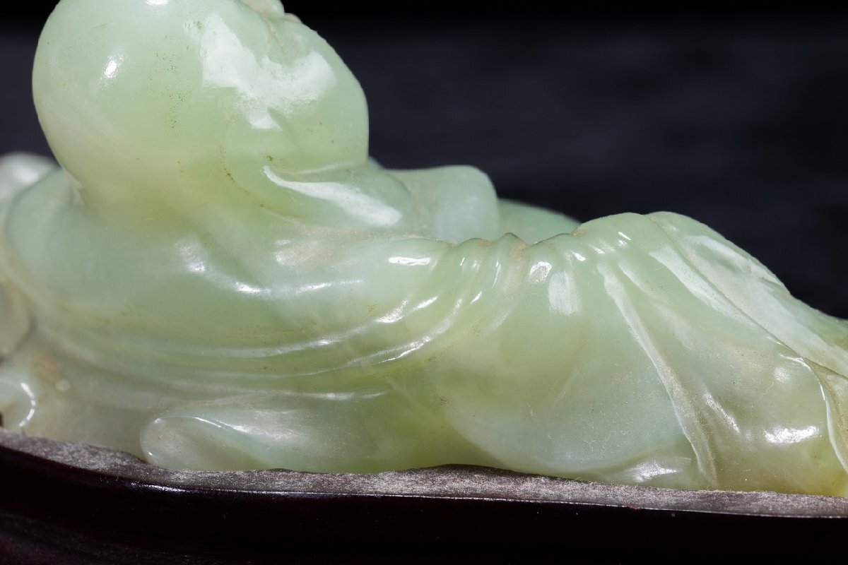 Yahoo!オークション - 【珍品堂】1円から P58-V05 中国美術 唐物 翡翠 ...