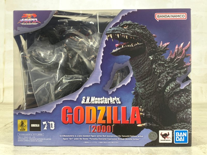 Yahoo!オークション - 【H52】バンダイ S.H.MonsterArts ゴジラ 2000 ...