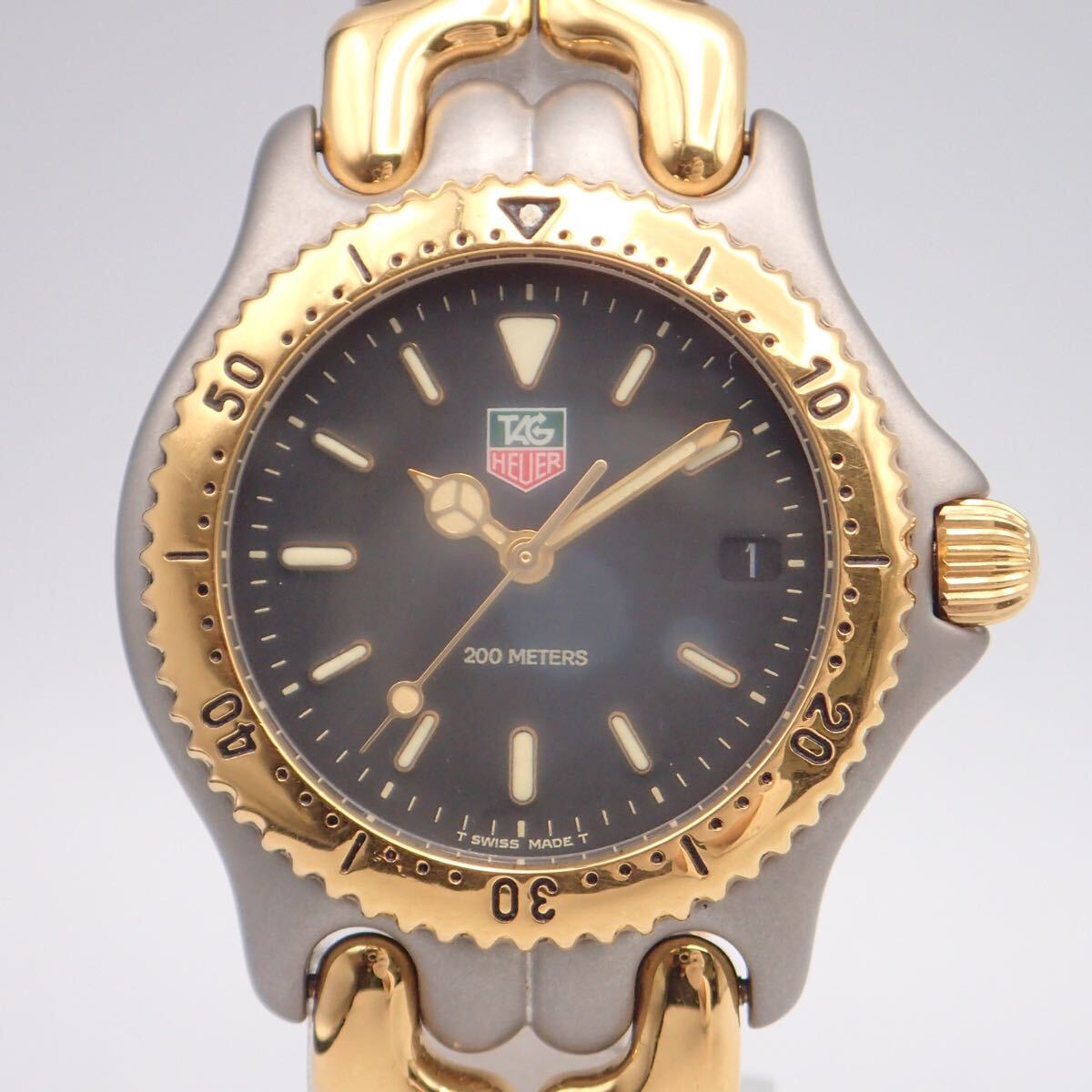 お09045 TAG HEUER タグホイヤー S94.313M プロフェッショナル 200m コンビ クオーツ ジャンク(タグ・ホイヤー)｜売買されたオークション情報、yahooの商品情報を ...