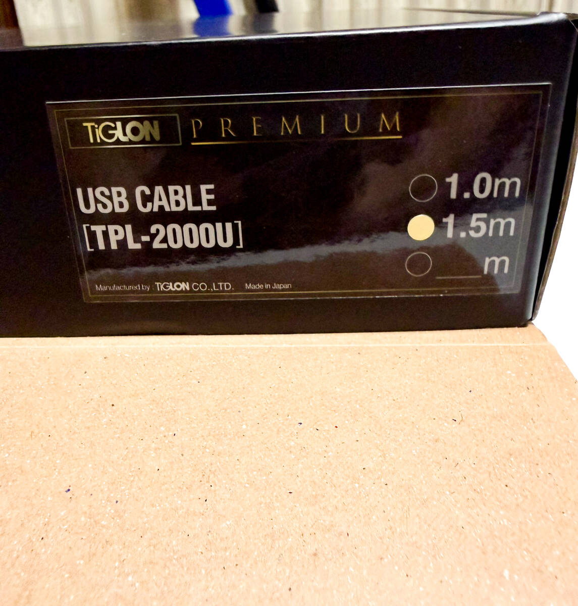 Yahoo!オークション - TIGLON TPL-2000U USBケーブル(端子 A-B） 1.5m/...