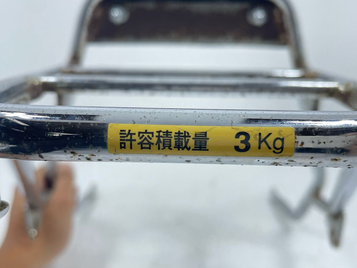 Yahoo!オークション - H697 ホンダ マグナ50 AC13 純正リアキャリア タ...