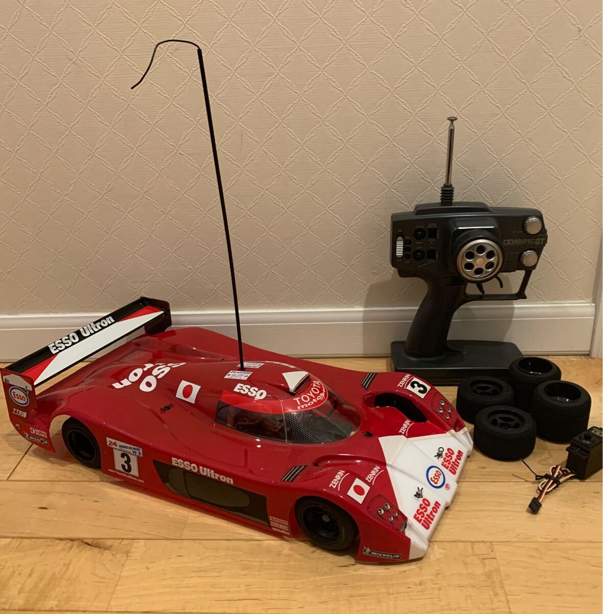 Yahoo!オークション - タミヤ ラジコン トヨタ GT-One TS020 F103 アド...