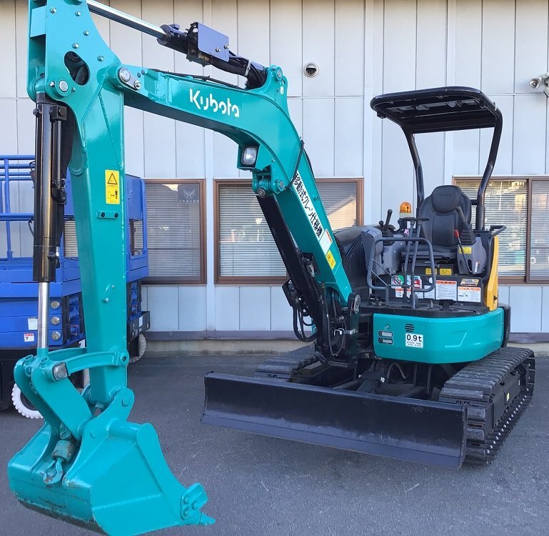 Yahoo!オークション - クボタ U-35-6 2019年 1052時間 ミニ ユンボ バ...