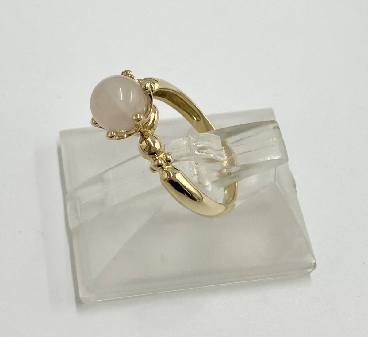 Yahoo!オークション - K18 8号 2.6g カラーストーン 18金 リング