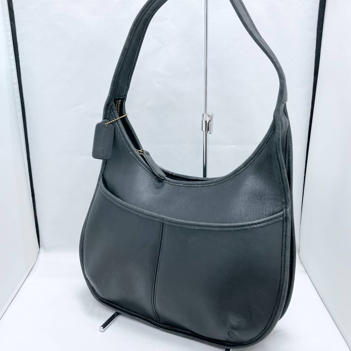 Yahoo!オークション - 【鑑定書付】COACH コーチ オールドコーチ E80-9...