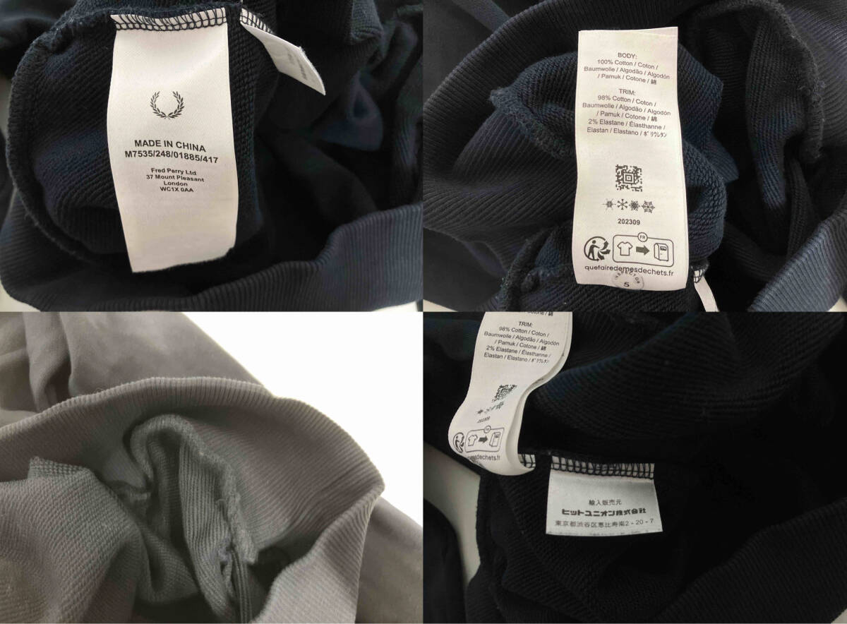 Yahoo!オークション - PRED PERRY フレッドペリー トレーナー スウェッ...