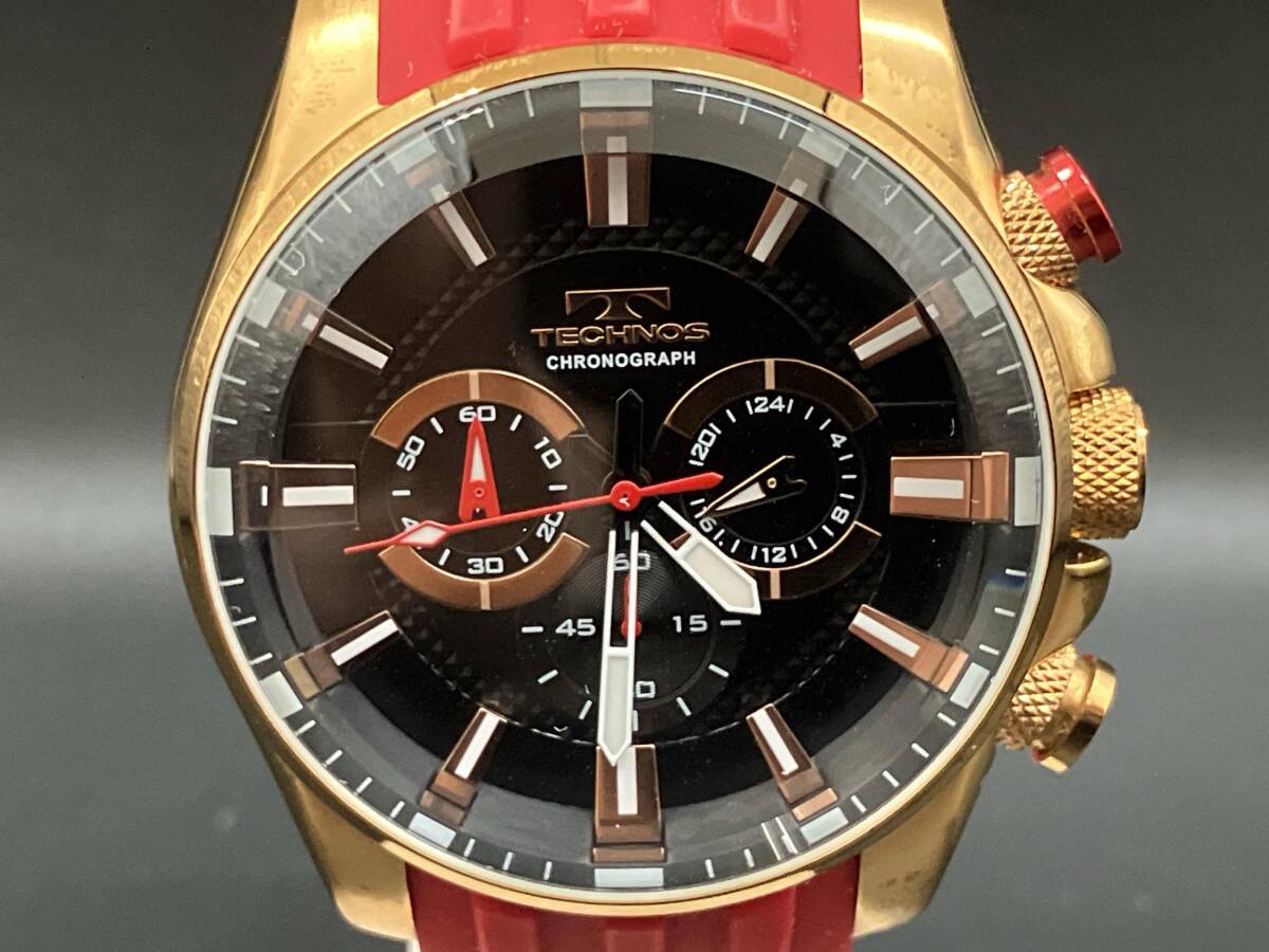 TECHNOS テクノス／クロノグラフ／T8532(テクノス)｜売買されたオークション情報、yahooの商品情報をアーカイブ公開 - オークファン（aucfan.com）