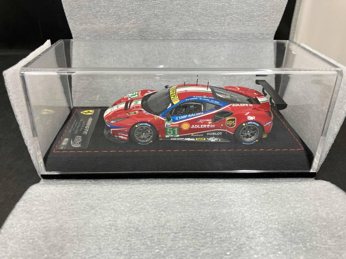 Yahoo!オークション - BBR 1/43 Ferrari 488LM GTE PRO Team AF Corse ...