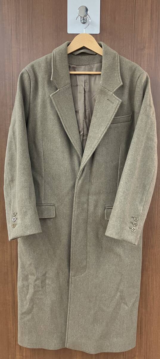 Yahoo!オークション - Etudes／チェスターコート／サイズ44／ルーマニ...