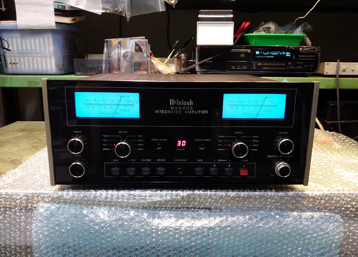 Yahoo!オークション - A&P McIntosh MA6800 プリメインアンプ OH済