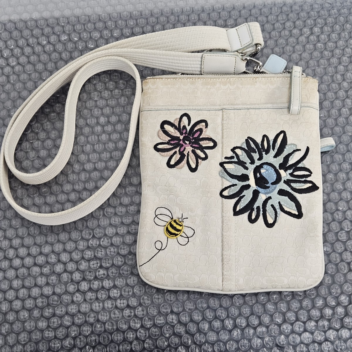 COACH コーチ サコッシュ ポシェット No.3614(中古)のオークション落札情報