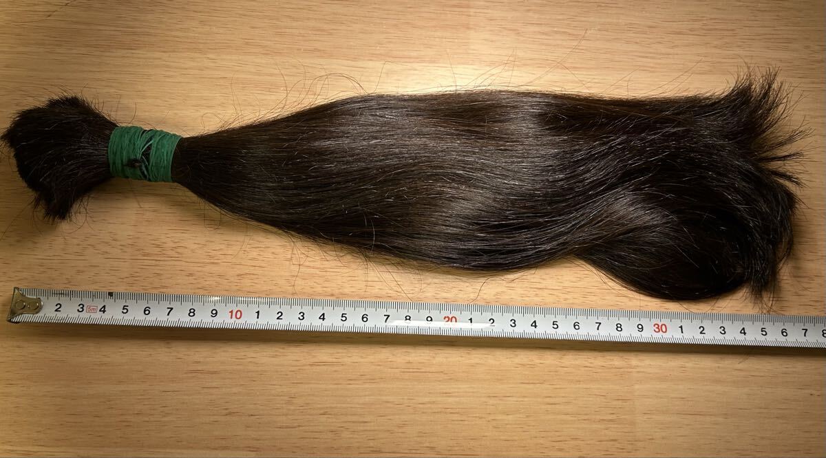 Yahoo!オークション - 髪束/ヘアドネーション/人毛/36cm/114g