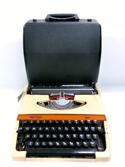 Yahoo!オークション - 昭和レトロ ブラザー タイプライター JP1-193 (5...