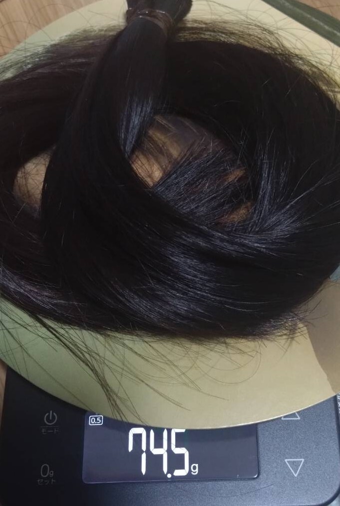 髪束 髪の毛 20代 女子 53cm 74g(ヘアエクステンション)｜売買されたオークション情報、yahooの商品情報をアーカイブ公開 - オークファン（aucfan.com）