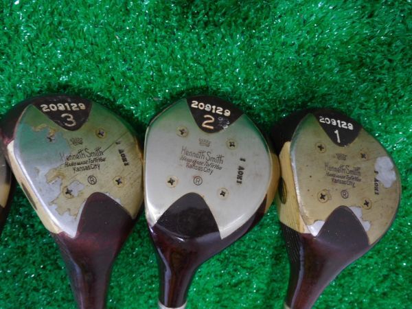 Yahoo!オークション - H239 ケネス スミス レフティ パーシモン 激レ...