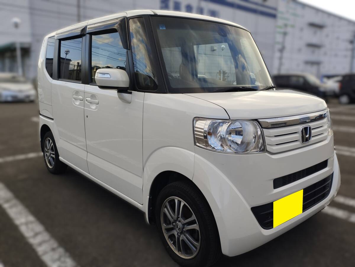 仙台発 N-BOX SSパッケージ 4WD 車検2年取得渡し 両側パワースライドドア 前席シートヒーター スマートキー カーナビ 純正アルミホイール(中古)のオークション落札情報