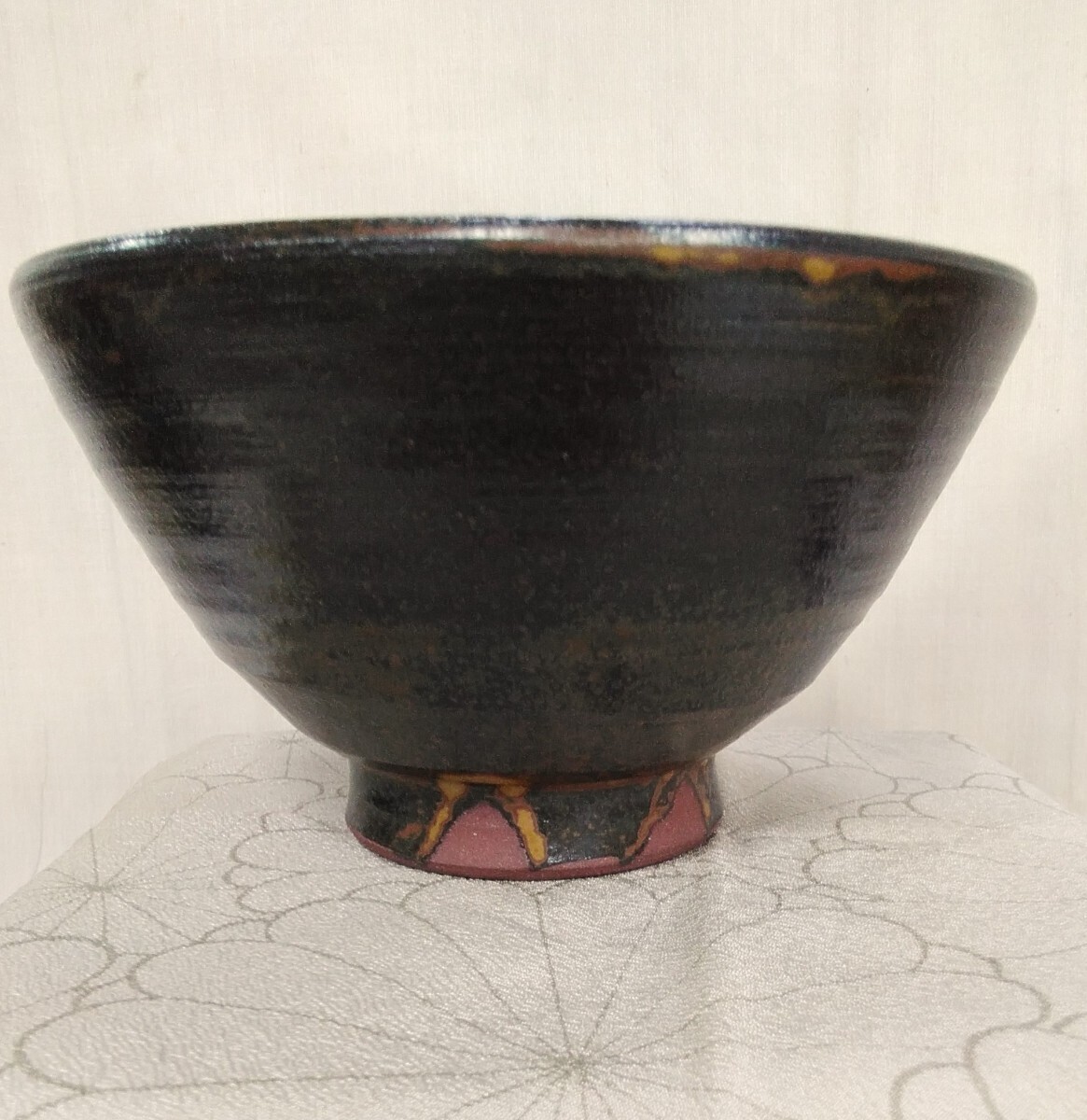 Yahoo!オークション - g_t I728 【骨董】茶道具茶碗 常滑焼 二代目山田...