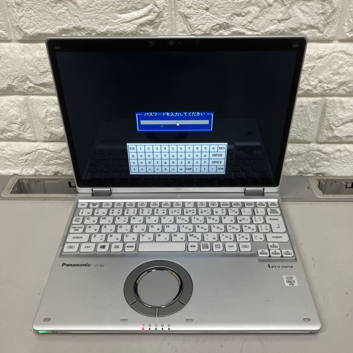 Yahoo!オークション - A141 Panasonic Letsnote CF-QV Core i5第10世代...