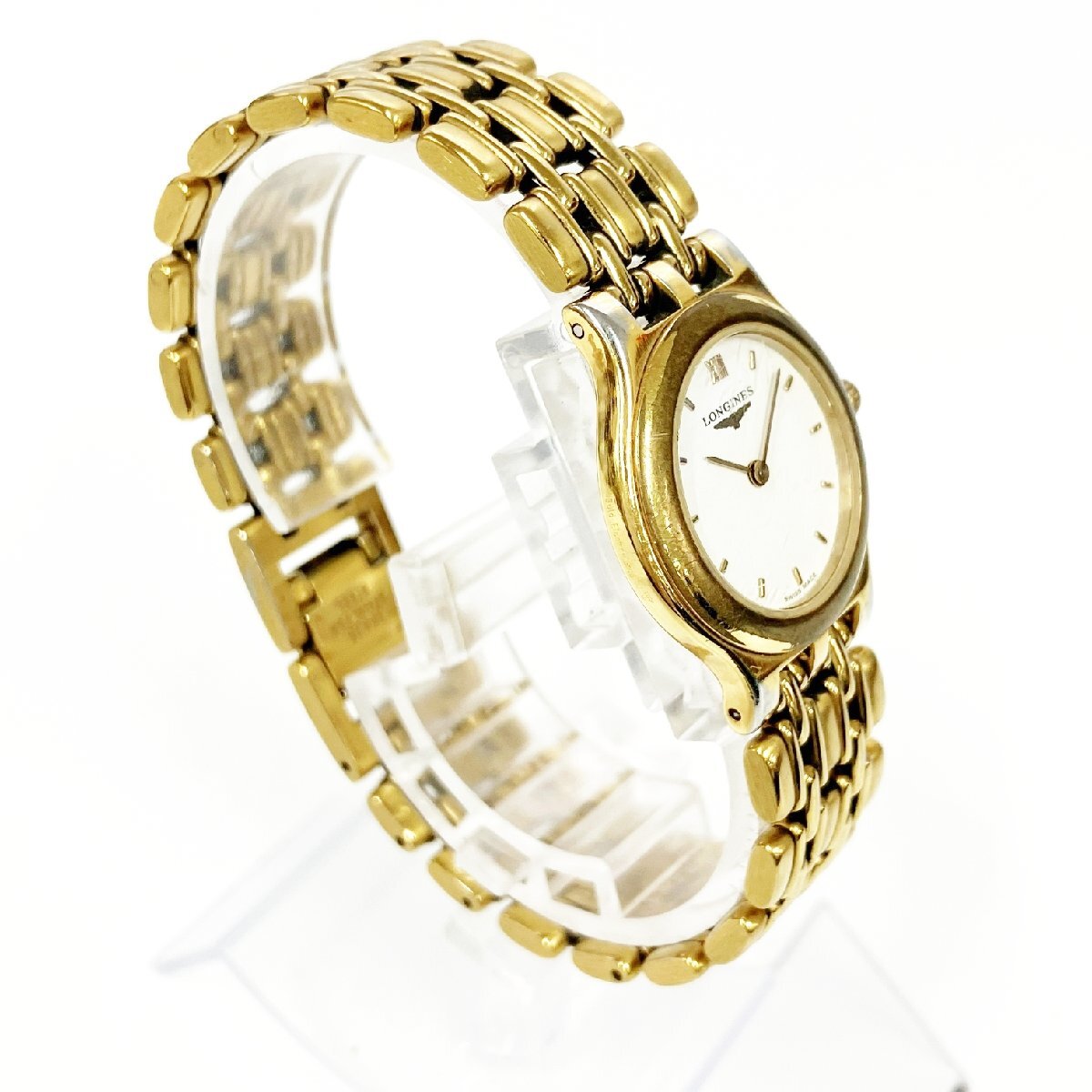 Yahoo!オークション - LONGINES ロンジン L7.147.2 ラウンド GP×SS ア...