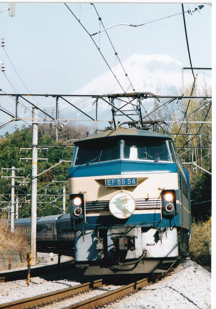 Yahoo!オークション - 《L判写真》 EF66－54はやぶさ富士山バッ...