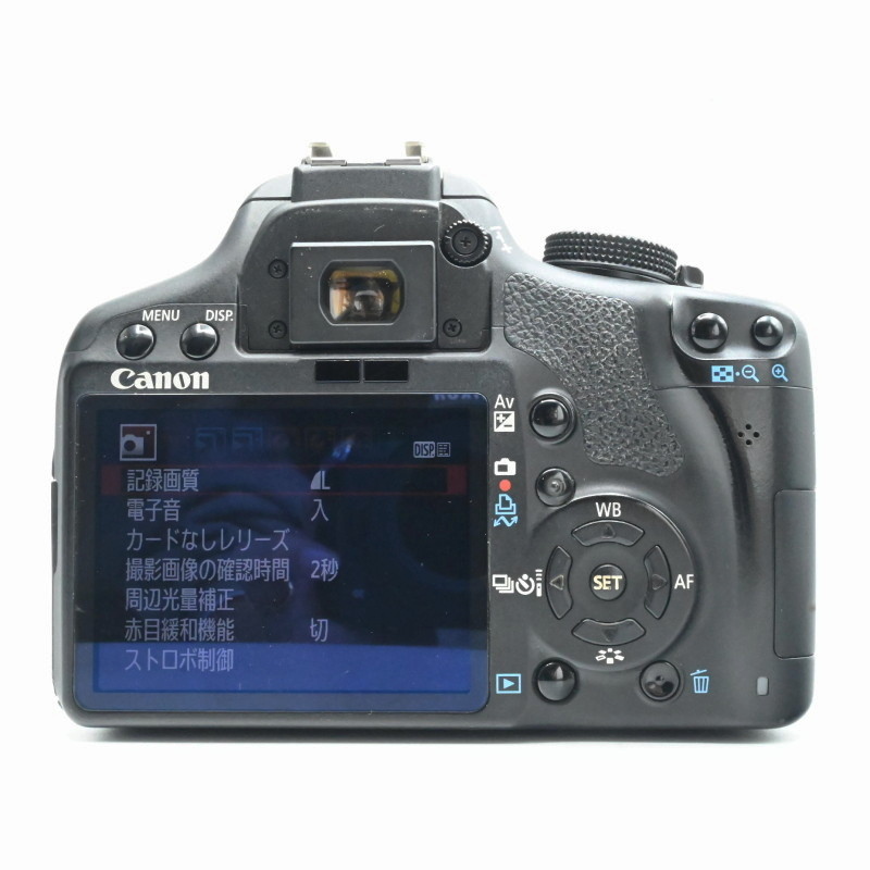 動作確認済 Canon キヤノン EOS Kiss X3 デジタル一眼レフカメラ ボディ + EF-S 18-55mm F3.5-5.6 IS 標準ズームレンズ 現状品 K10-t054(中古 ...