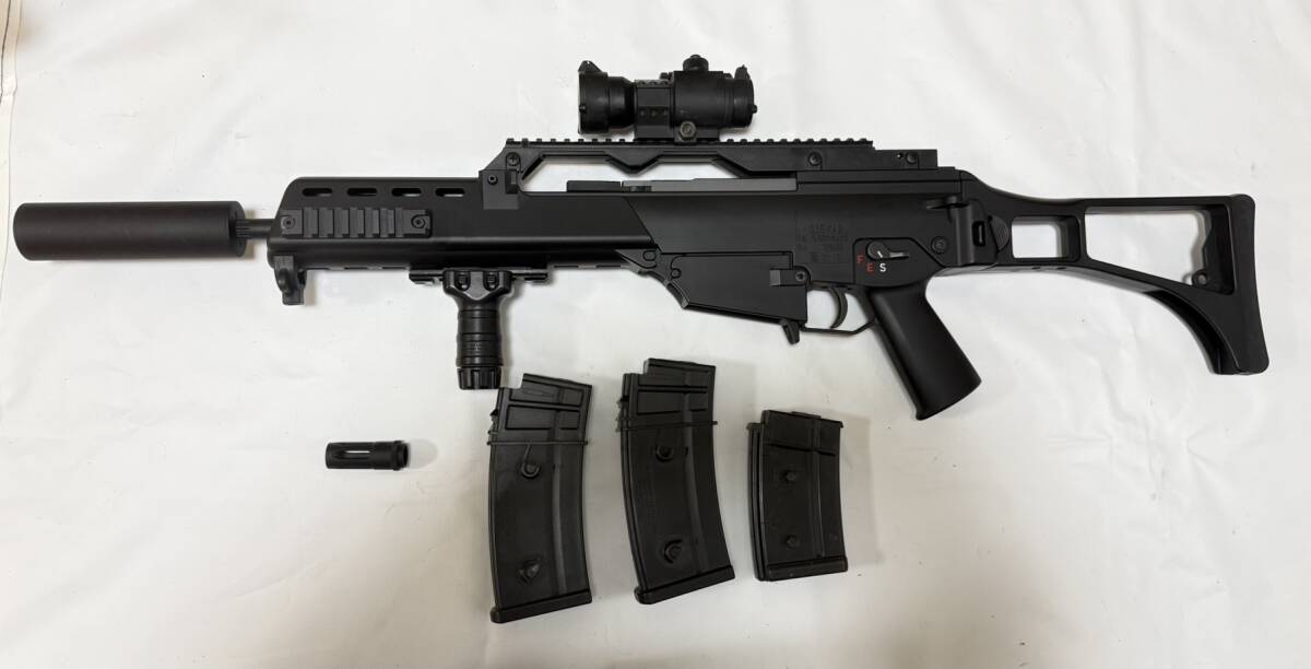 Yahoo!オークション - 美品 東京 マルイ 次世代 G36K G36C 電動 初速93...