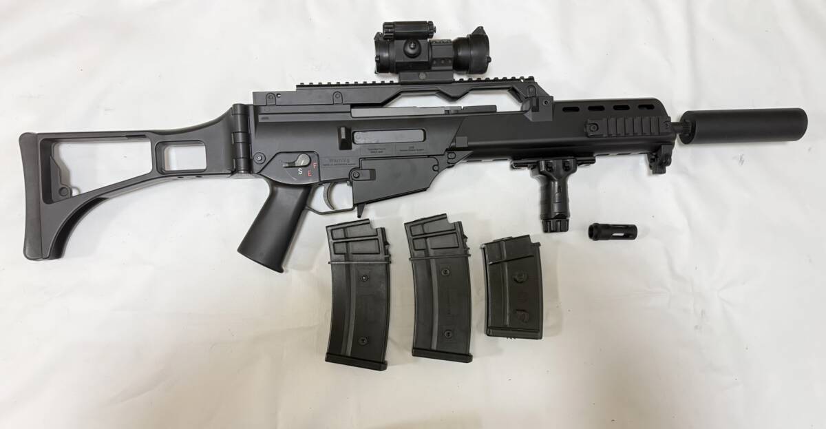 Yahoo!オークション - 美品 東京 マルイ 次世代 G36K G36C 電動 初速93...