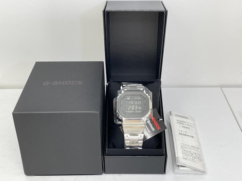 X112 G-SHOCK GMW-B5000BT-1JF ブラック × シルバー(G-SHOCK)｜売買されたオークション情報、yahooの商品情報をアーカイブ公開 - オークファン ...