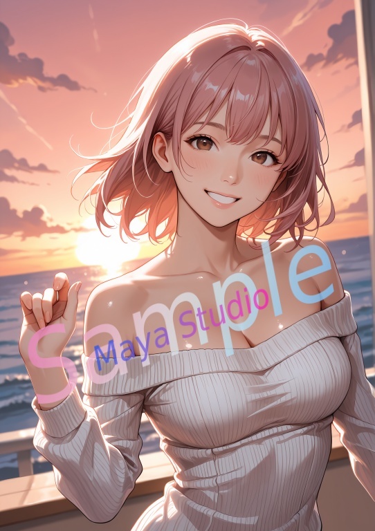 Yahoo!オークション - 『Maya Studio』オリジナル イラスト 一点物 A4...