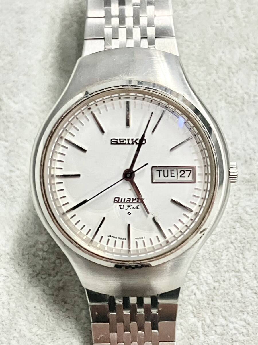 1円スタート SEIKO セイコー V.F.A 3823-7001 特別調製品 クォーツ ヴィンテージ(その他)｜売買されたオークション情報、yahooの商品情報をアーカイブ公開 ...
