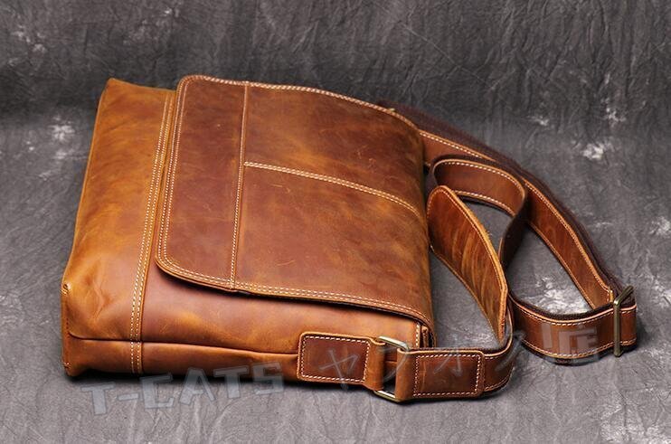 Yahoo!オークション - 新品 本革 ショルダーバッグ メンズ 斜め掛け ...