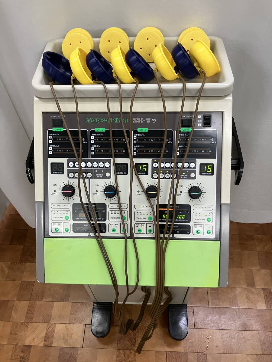 Yahoo!オークション - ミナト医科学／スーパーカイネSK7-W／干渉波／難...