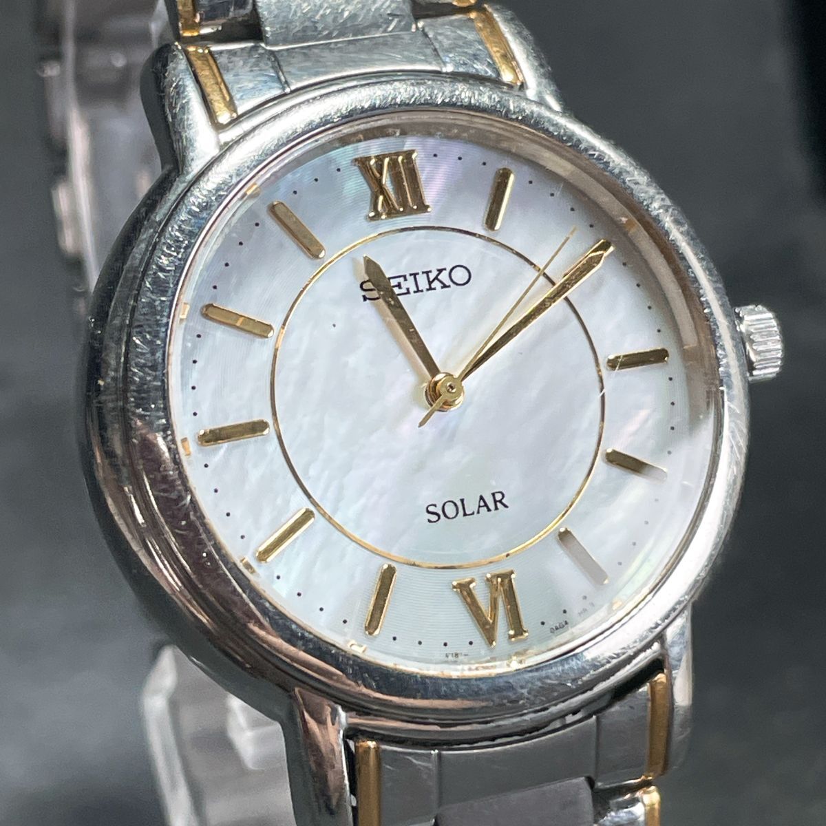 Yahoo!オークション - SEIKO セイコー V181-0AD0 腕時計 アナログ クオ...
