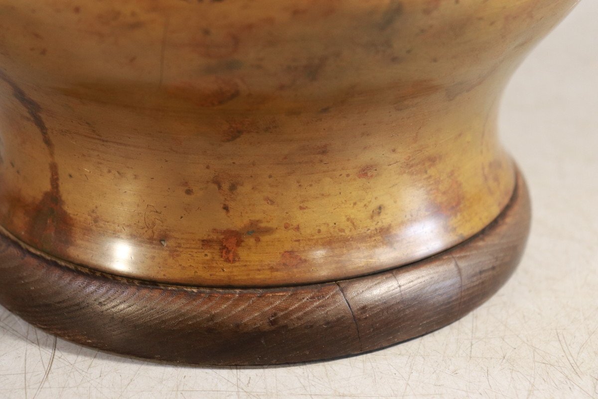 Yahoo!オークション - E431 銅火鉢 小型手あぶり 金属工芸 古道具 時代...