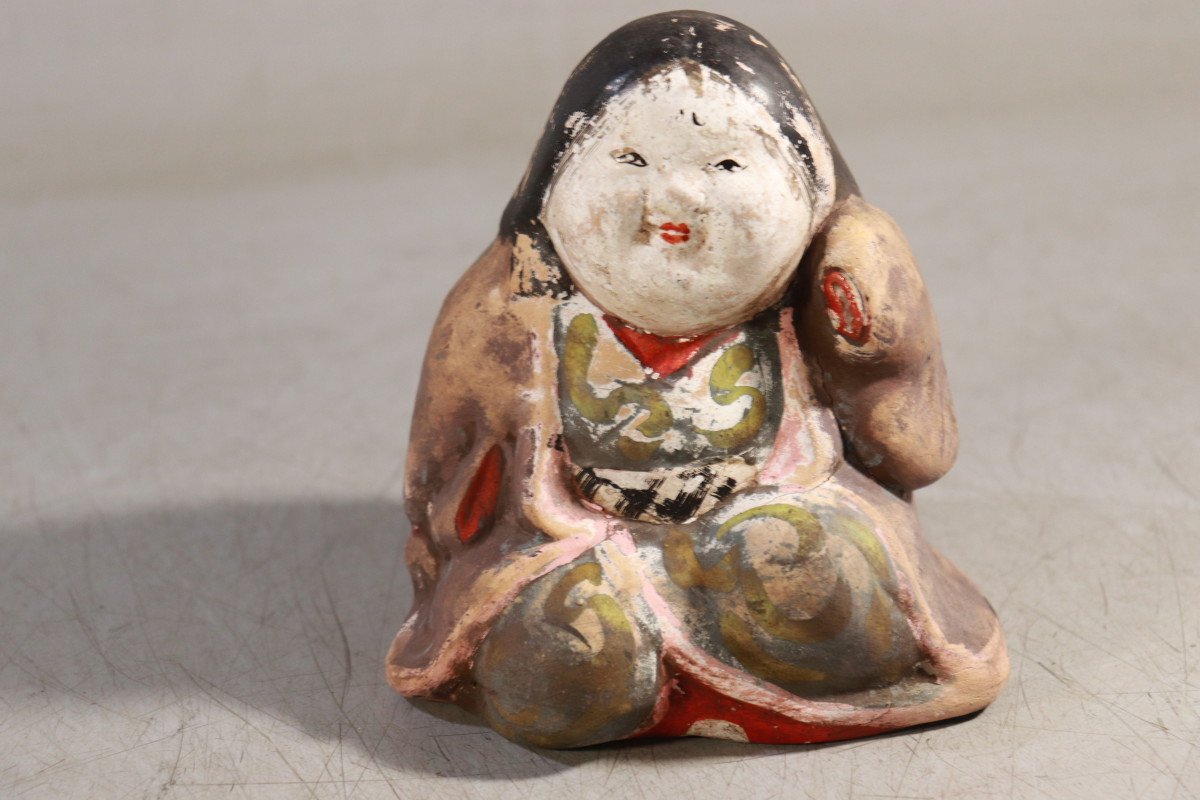 E513 古土人形 お福 高さ14.5cm 幸右衛門 伏見人形 土人形 日本人形 54565(その他)｜売買されたオークション情報、yahooの商品情報をアーカイブ公開 - オークファン ...