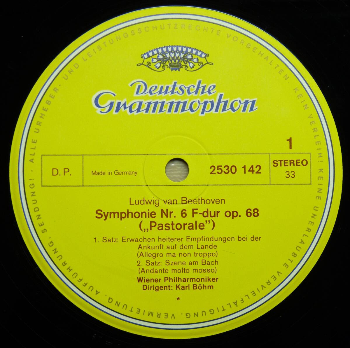 Yahoo!オークション - ベートーヴェン 交響曲第6番「田園」 ベーム