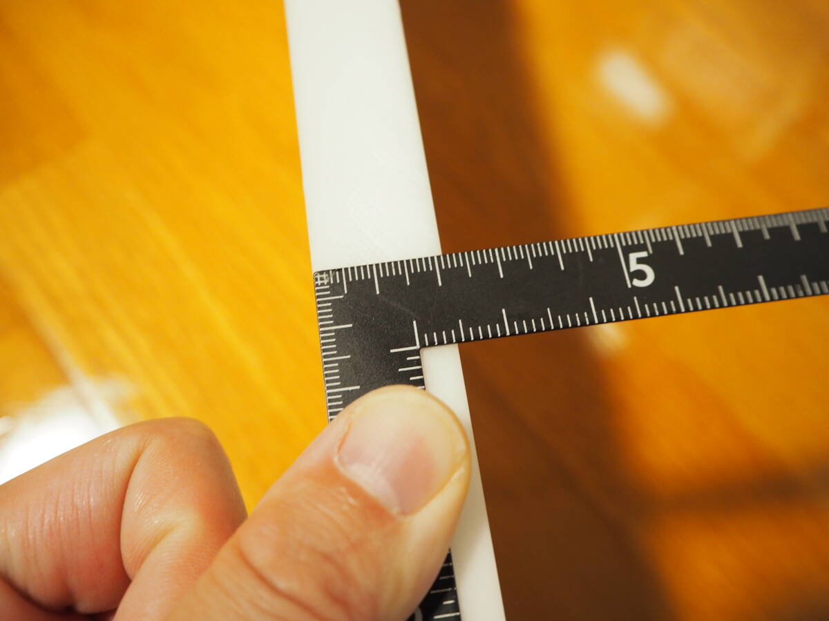 Yahoo!オークション - ジュラコン POM 樹脂板材 1350㎜X149㎜X21.5㎜...