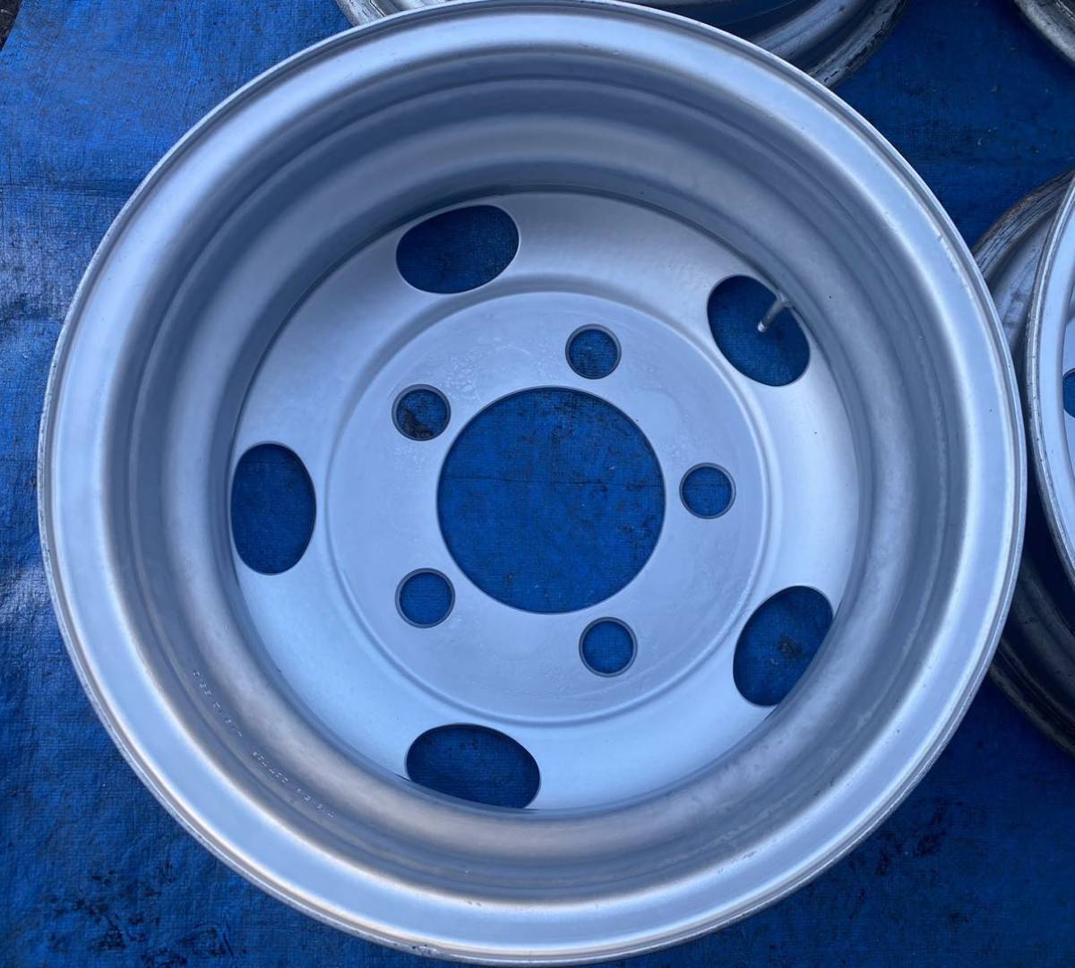 Yahoo!オークション - スチール ホイール TFAC TFAB 16×5.5K 5穴 日野...