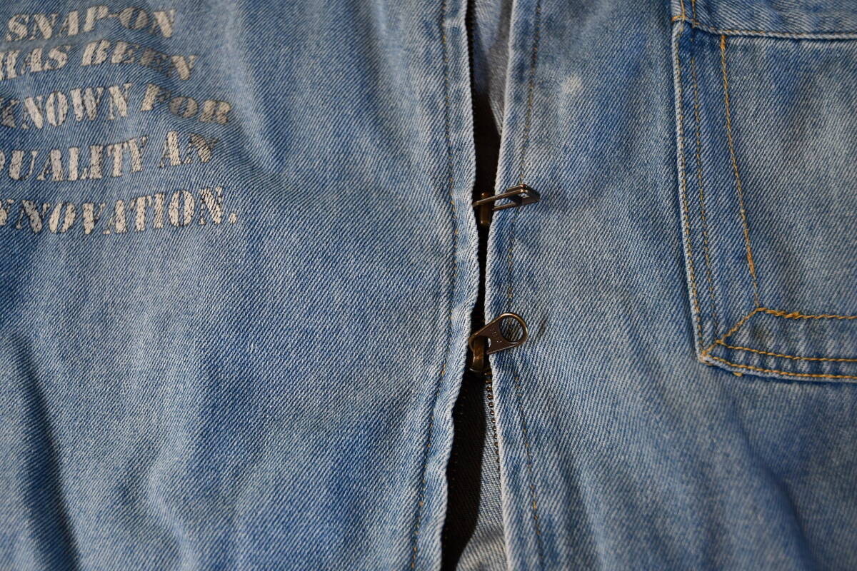 Yahoo!オークション - Snap-on DENIM All in one スナップオン ツナギ...