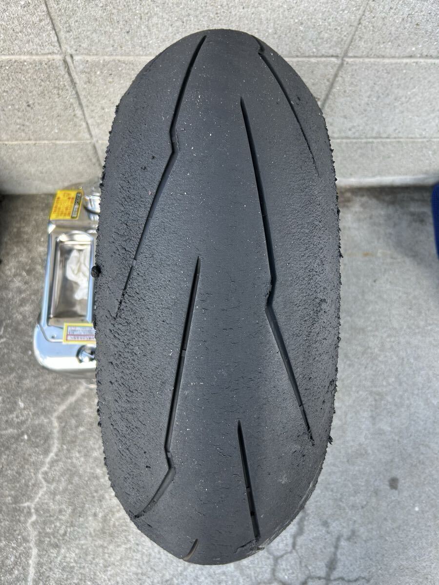 Yahoo!オークション - ピレリ スーパーコルサ V3 sc1 リアのみ 200 /55...