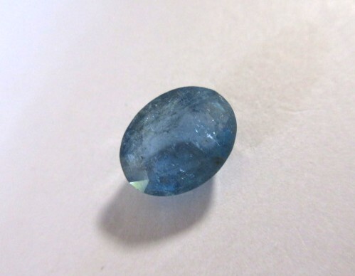 Yahoo!オークション - 濃い水色 アクアマリン ルース1点 約4.4ct #1016