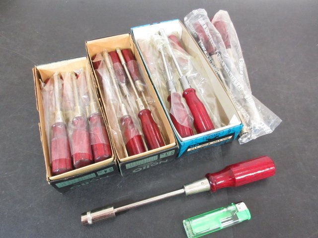 Yahoo!オークション - R672 ベッセル / 木柄 ソケットドライバー / 4mm...